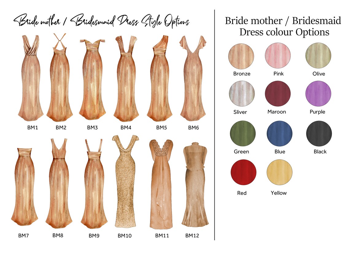 PERSONALIZED FATHER of the BRIDE Portrait Art-custom Bride and Dad ...