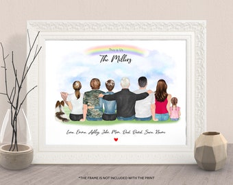 Custom Father of the BRIDE MEMORIAL Print-family Memorial Print-dad and ...