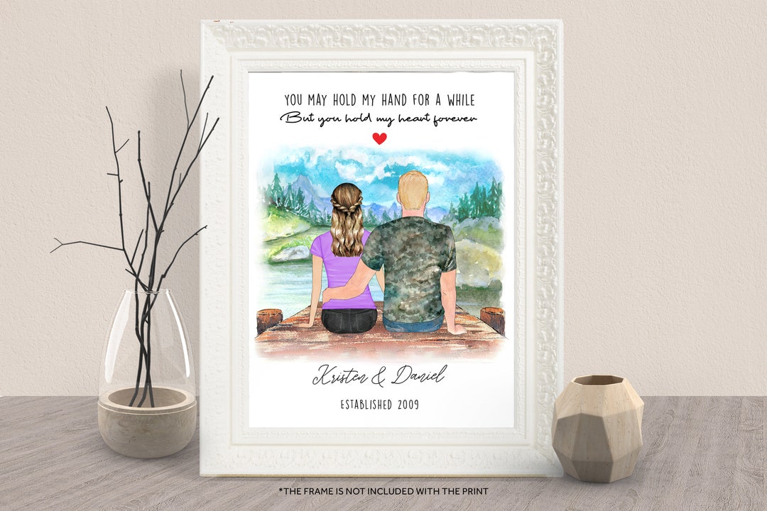 SAINT-VALENTIN FIANCÉ Print-Romantique Cadeau de Saint-Valentin Pour ...