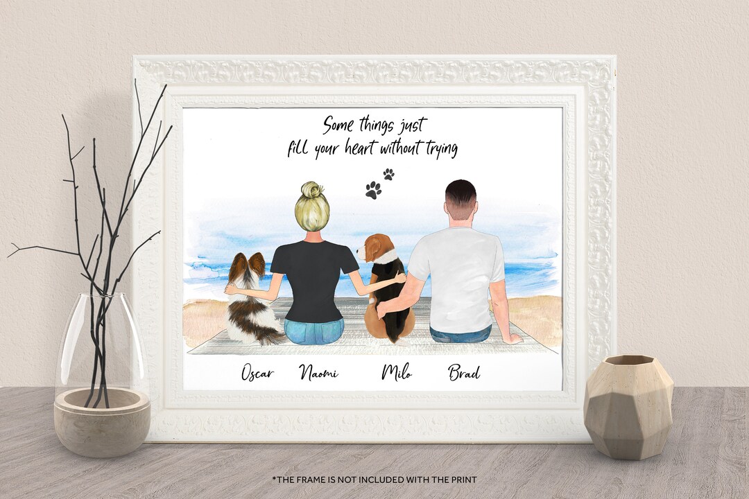 PERSONALISED PET FAMILY Gift-personalised Dog Gift-new Home Family Dog ...