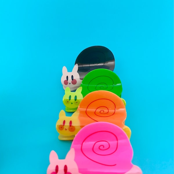 Snail Hair Claw Clip - Etsy