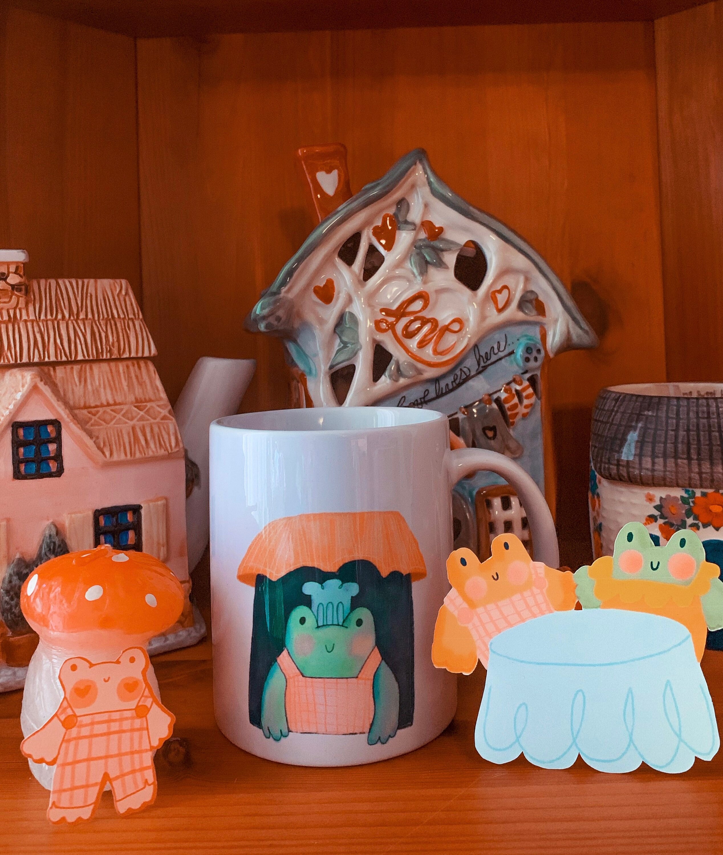 Mug 11oz Frog Mug Toad Mug Gift for Coffee Lovers Mug - Etsy