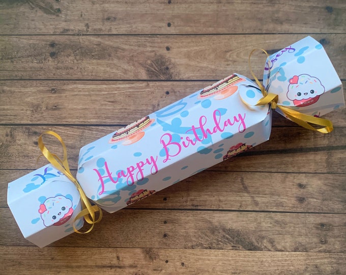 SAMPLE Personalised Birthday Crackers Any Occasion Christmas / Baby ...