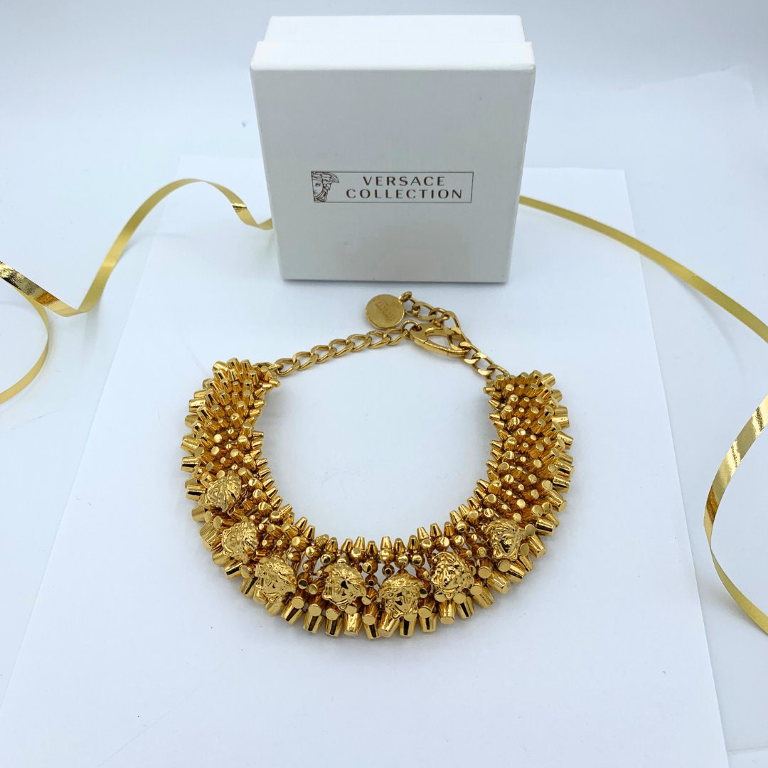 Iconic Versace Choker Necklace - Etsy