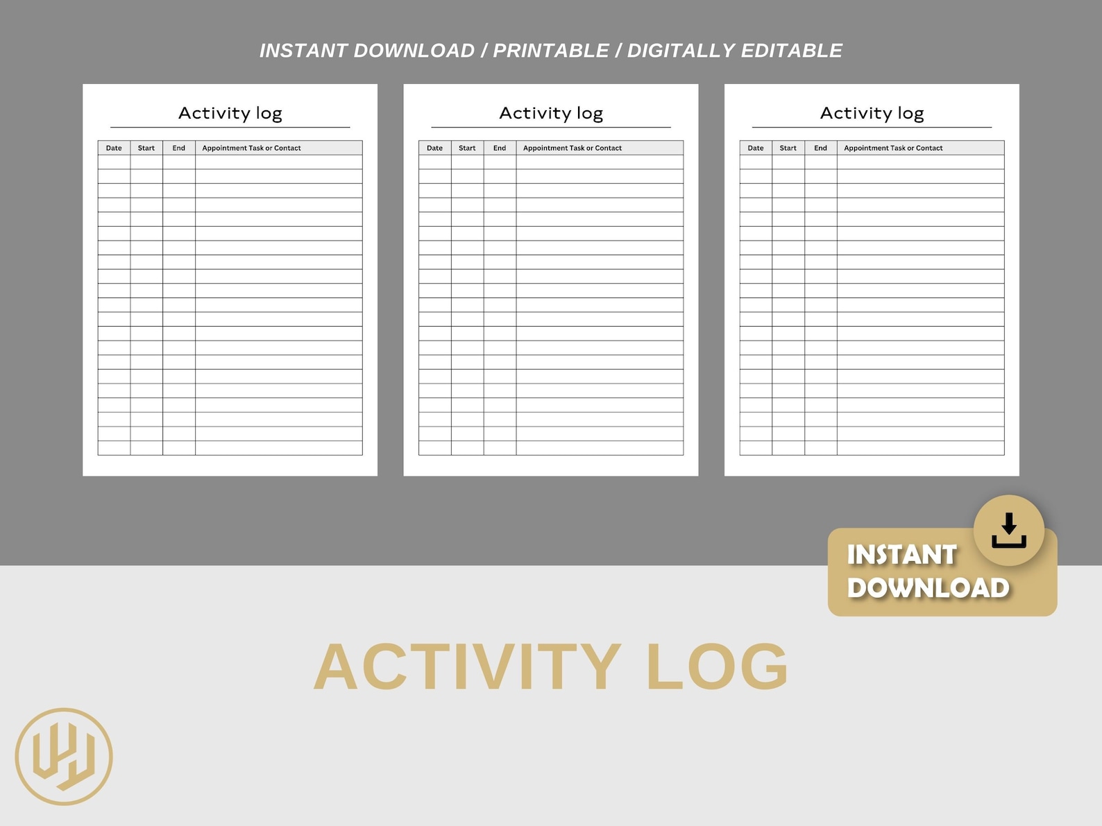 Activity Log Activity Tracker Template Activity and Follow-up Template ...