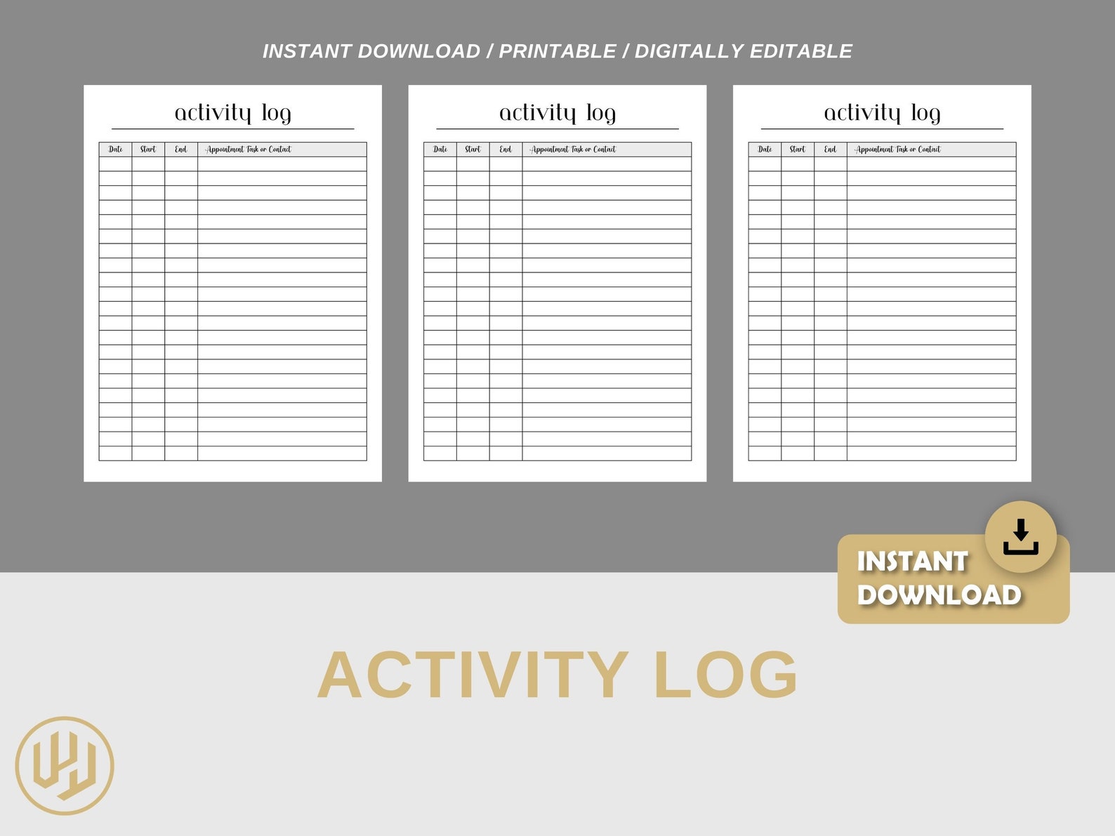 Activity Log Activity Tracker Template Activity and Follow-up Template ...