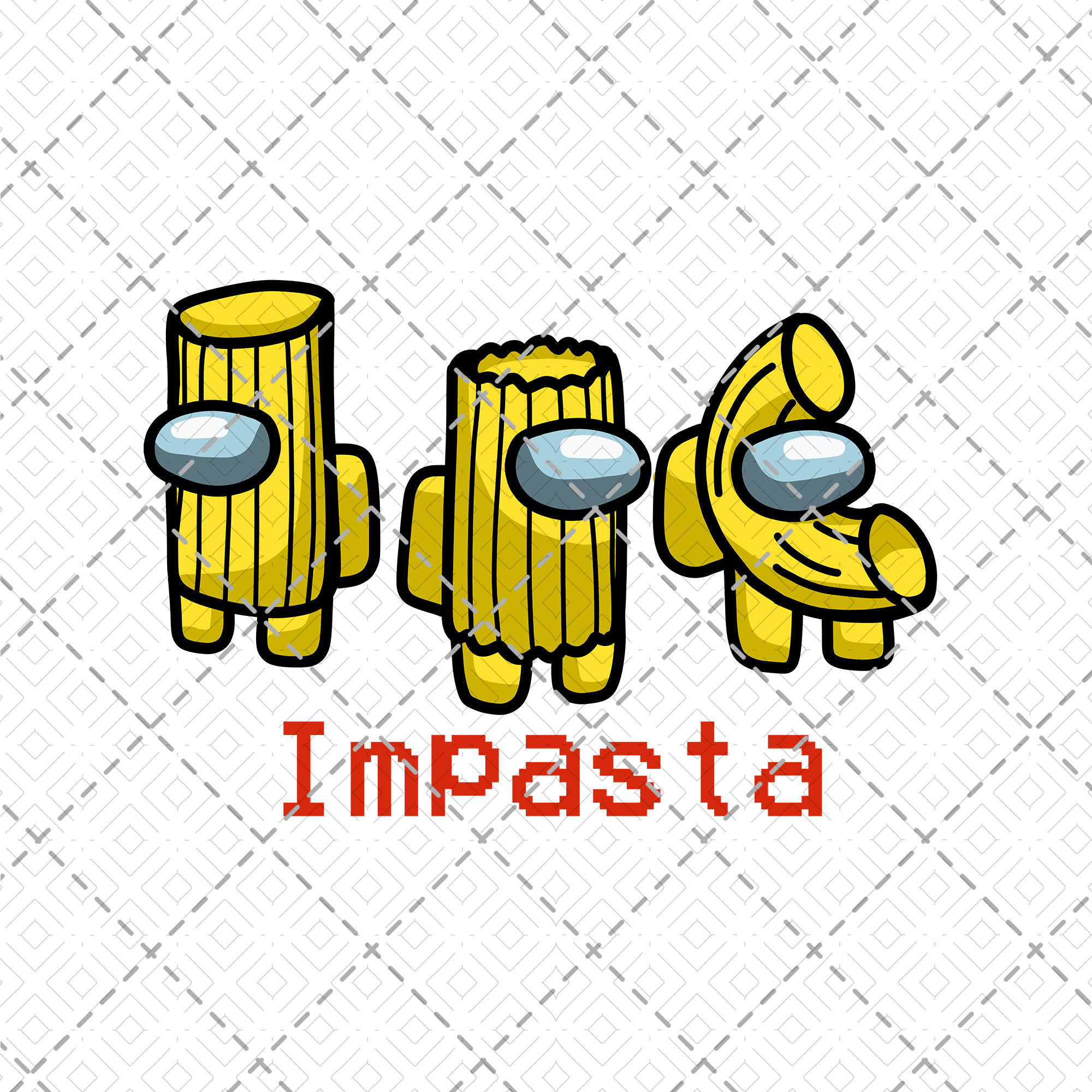 Impasta png Among Us png Pasta png Pasta Lover png | Etsy