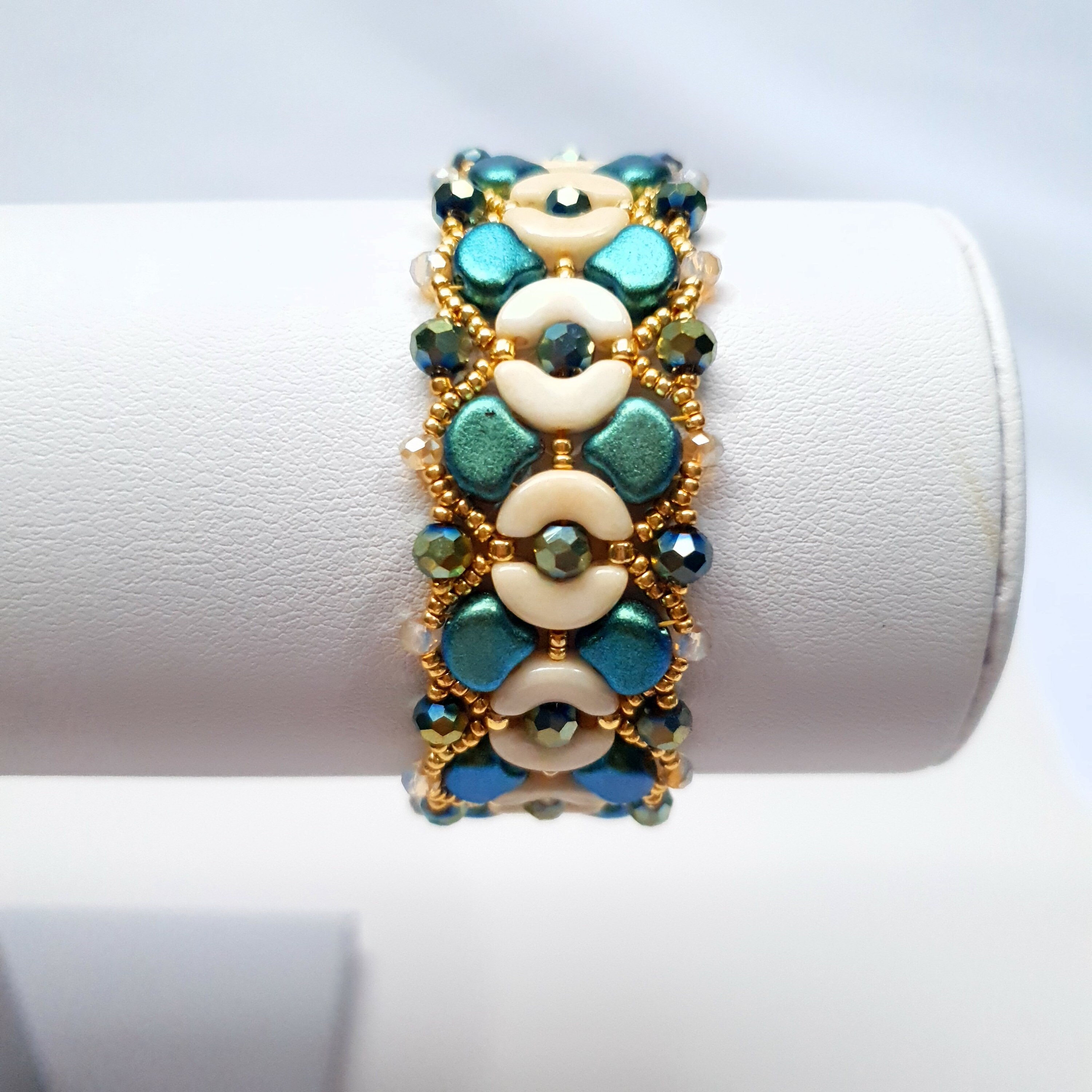 Beaded Bracelet Tutorial Pattern Beadweaving Tutorial PDF - Etsy