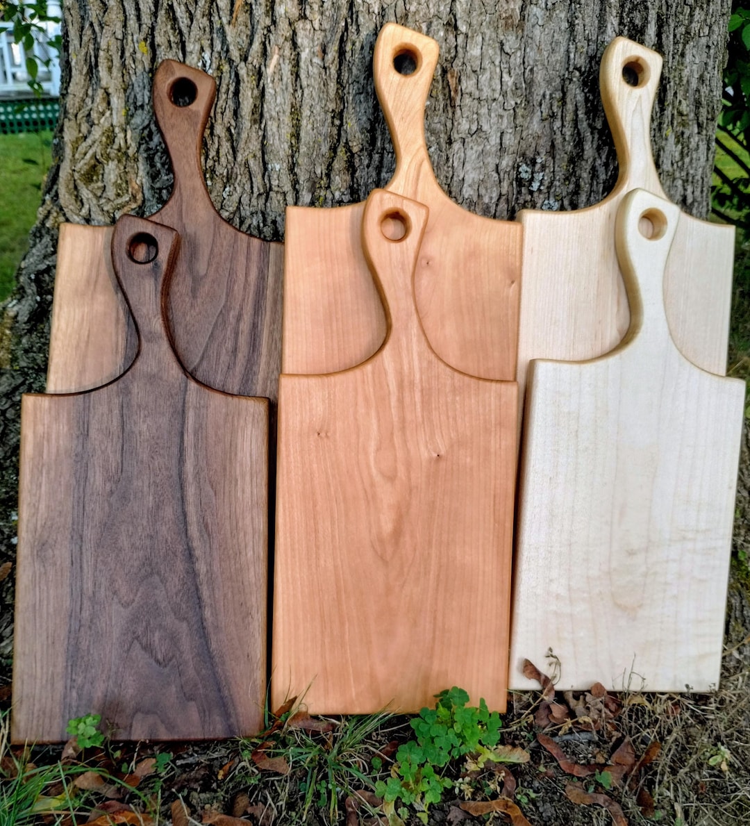 Handmade Vermont Charcuterie Board: Walnut, Maple, Cherry Cheese Board ...