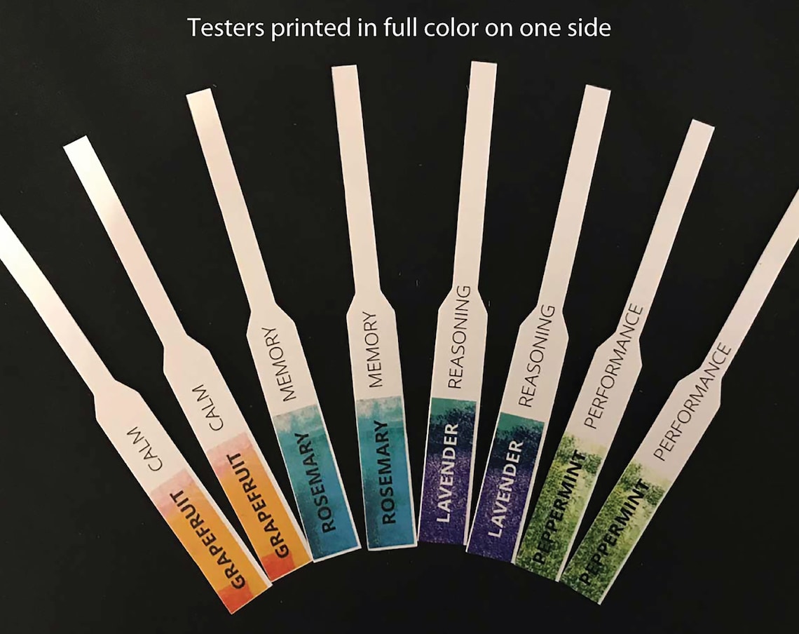 Personalized Fragrance Test Strips: Full Color Logo Printing - Etsy