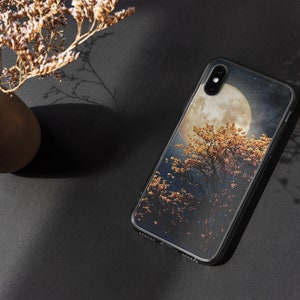 Moon Phone Case Witchy Aesthetic for iPhone 15 Pro Max, 14, 13, SE 2020 ...