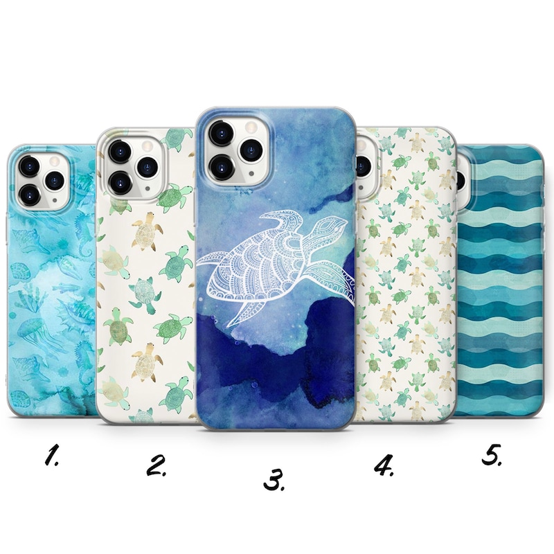 Turtle Phone Case - Etsy