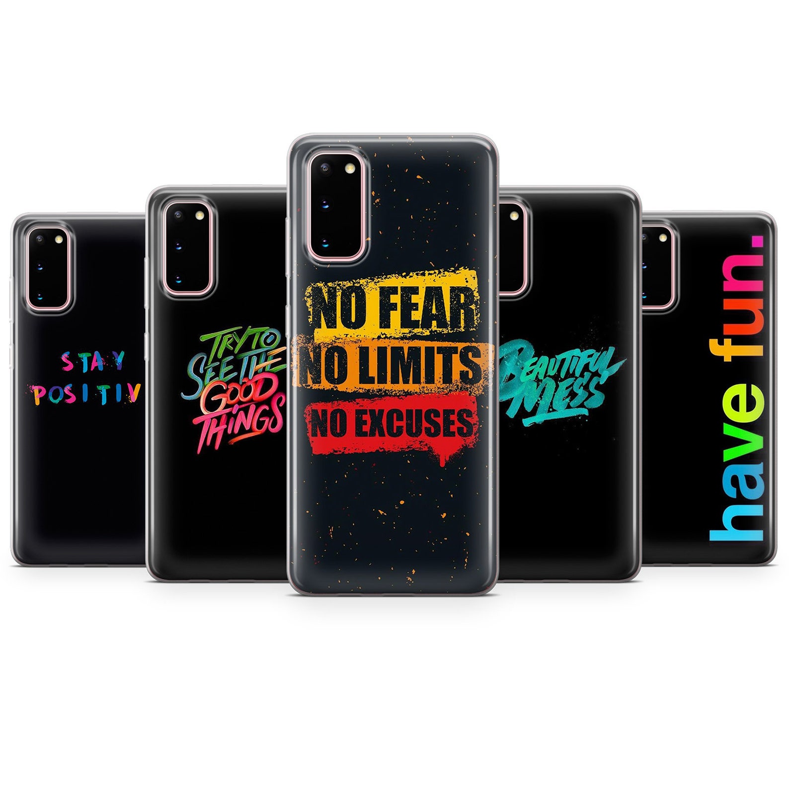 Motivational Quotes Phone Case Slogan for Iphone 14 13 SE - Etsy UK