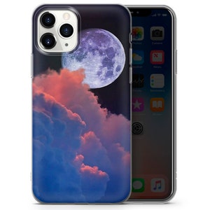 Moon Phone Case Witchy Aesthetic for iPhone 15 Pro Max, 14, 13, SE 2020 ...