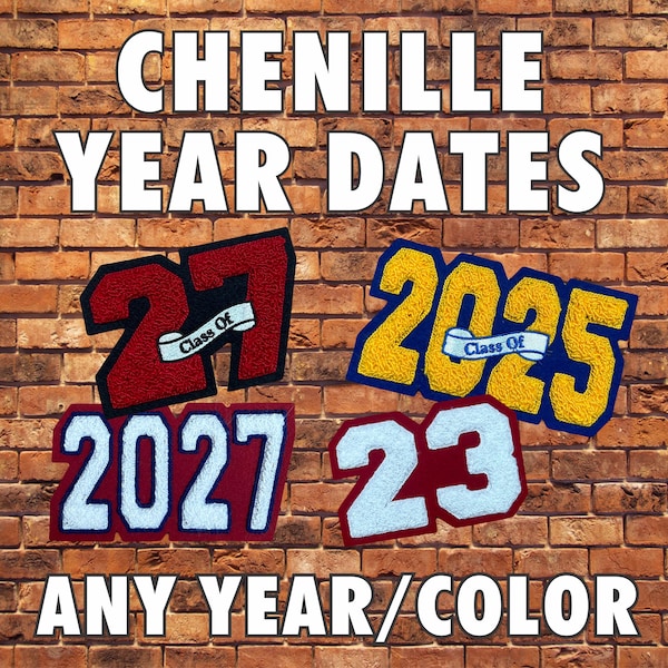 Custom Numbers Patch - Etsy