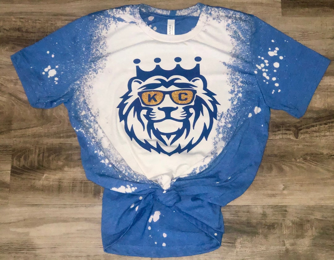 T-shirt blanchi KC Royals Slugger - Etsy France