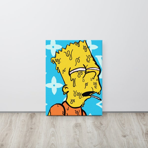 The Simpsons Painting - Etsy