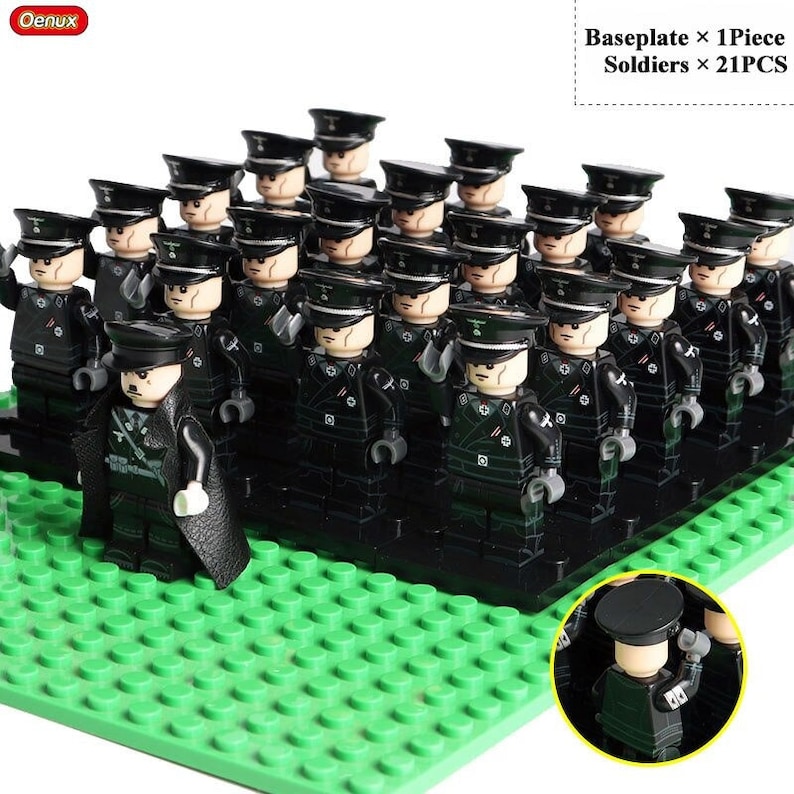 Custom Lego WW2 German Soldiers Minifigures | Etsy