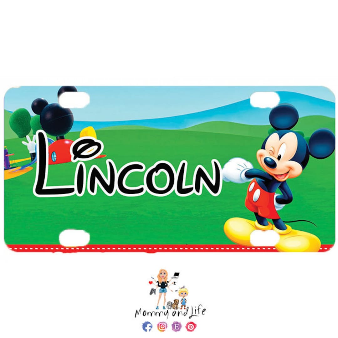 Mini License Plate/ Kids License Plate/ Custom License Plate ...