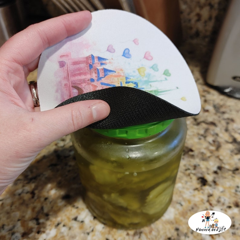 Round Jar Grip Opener/ Rubber Jar Opener/ Jar Gripper/ | Etsy