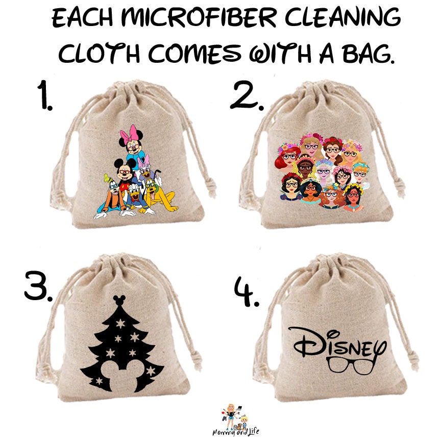 Microfiber Cleaning Cloth & bag holder/ Computer iPad | Etsy