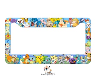 Ghost Themed Purple Spooky Cute License Plate Frame - Etsy