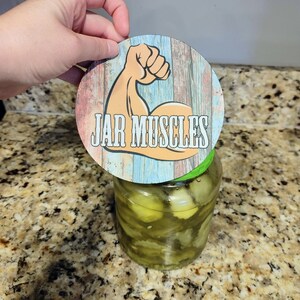 Round Jar Muscles Jar Grip Opener/ Rubber Jar Opener/ Jar Gripper ...