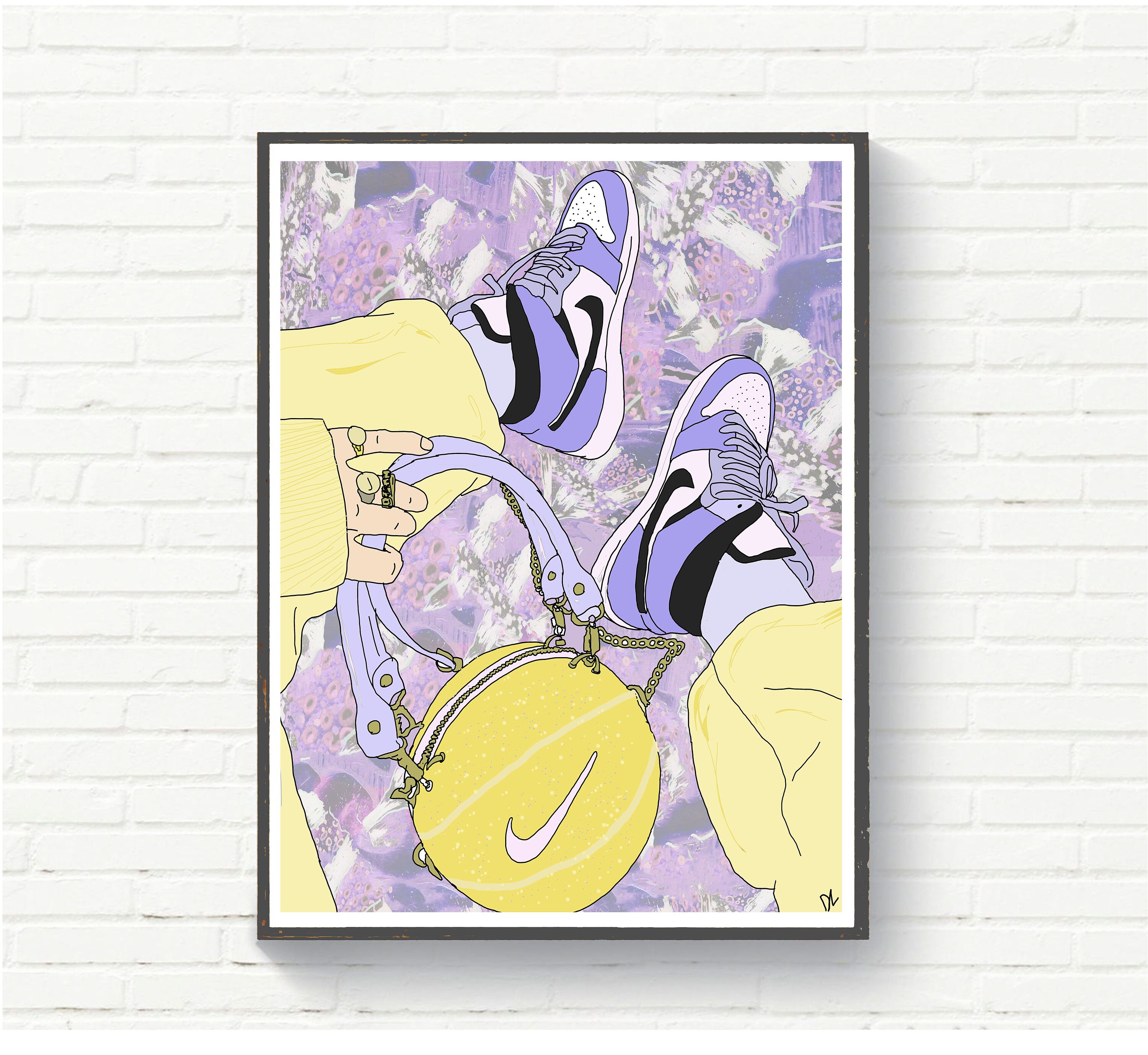 Print , Nike Jordan Print in New Colours - Etsy