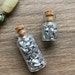 Gold & Silver Glass Vial Potion Apothecary Decor Set of 2 - Etsy