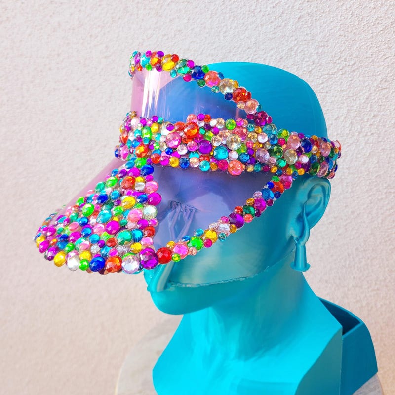 Rave Festival Visor - Etsy