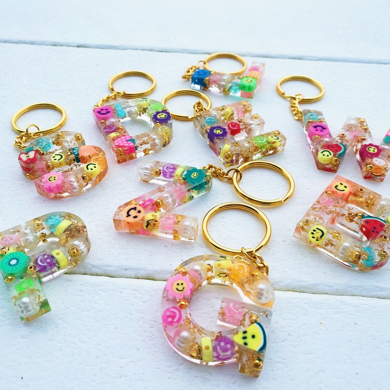 Resin Keychain - Etsy