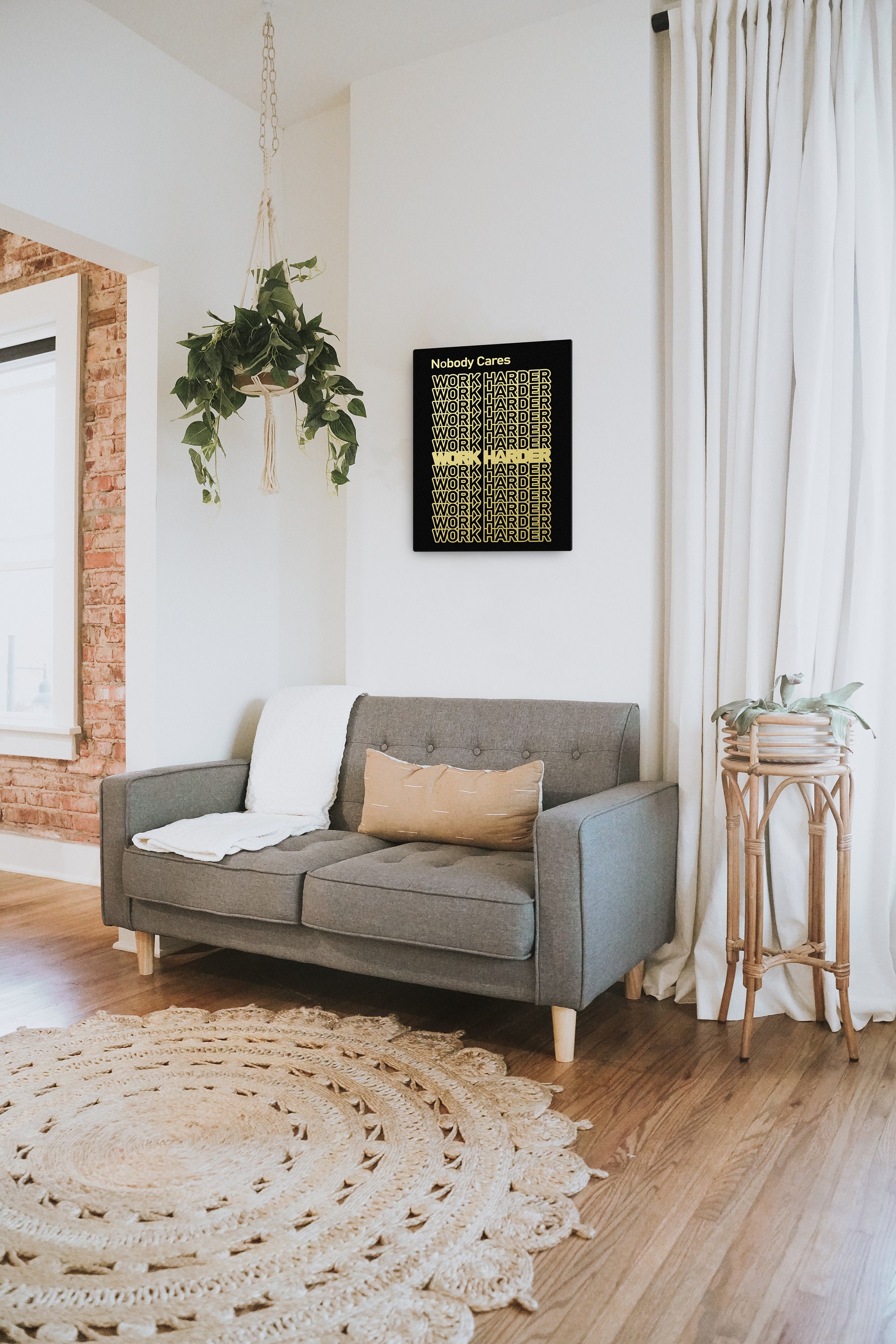 Work Harder, Motivational Poster, Success Print, Bet on Yourself ...