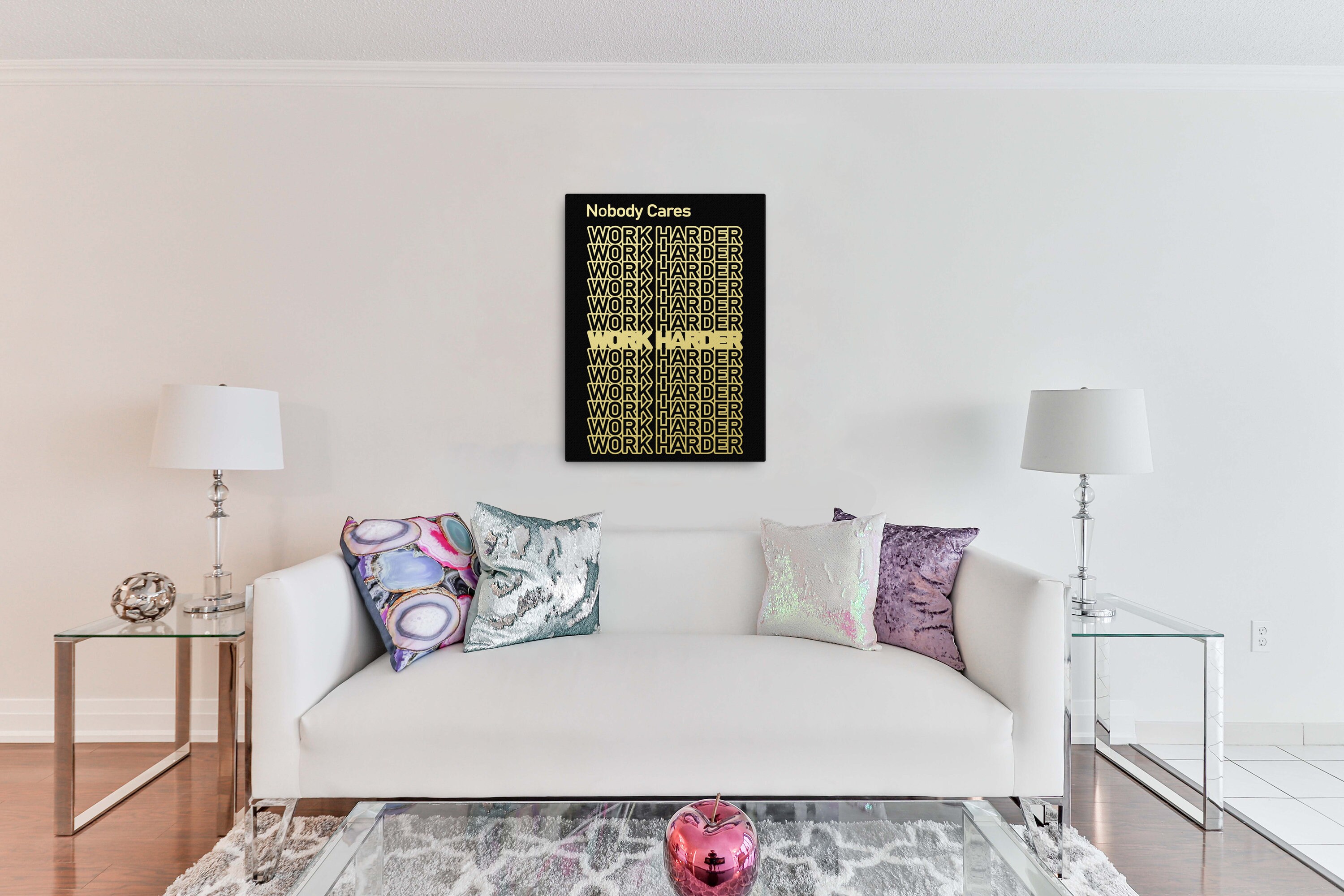 Work Harder, Motivational Poster, Success Print, Bet on Yourself ...