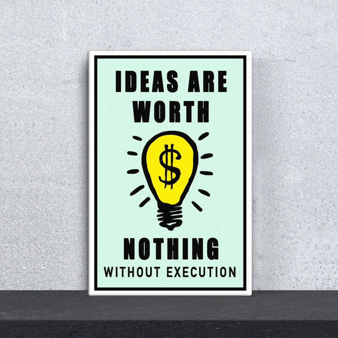 Electric Company, Motivational Poster Canvas Print, Success Quote Wall ...