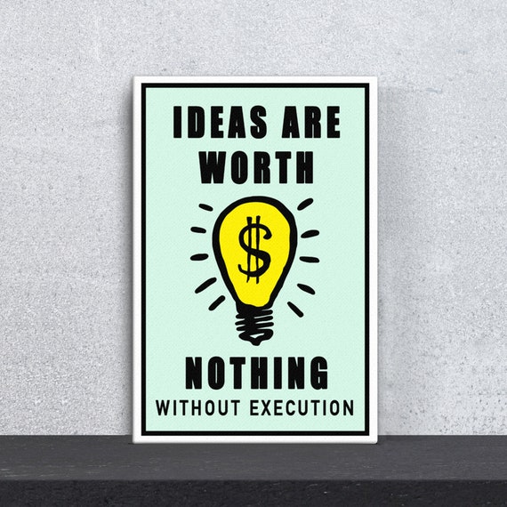 Electric Company Motivational Poster Canvas Print Success - Etsy