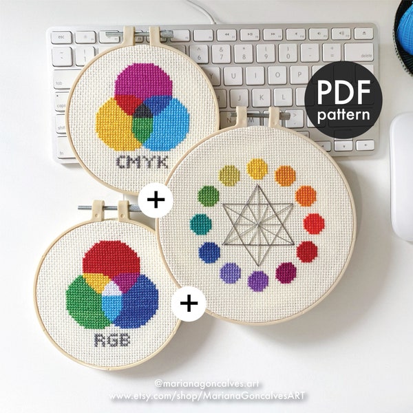 Rgb Cross Stitch Patterns - Etsy