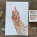 Watercolor Chicken Print | Chicken Art | Chicken Painting | Chicken ...