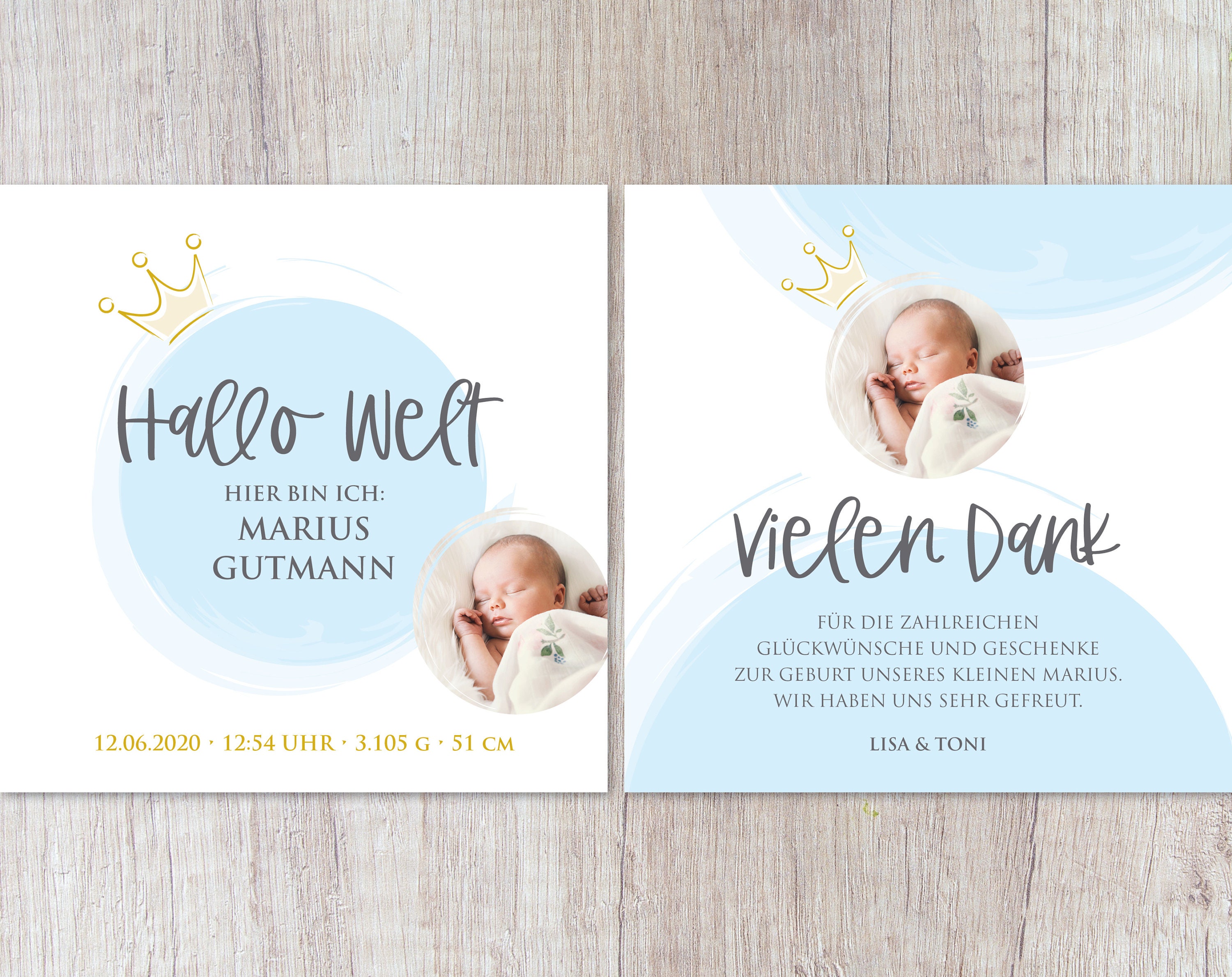 Birth Acknowledgement Card Birth Card Baby Card Birth - Etsy Canada