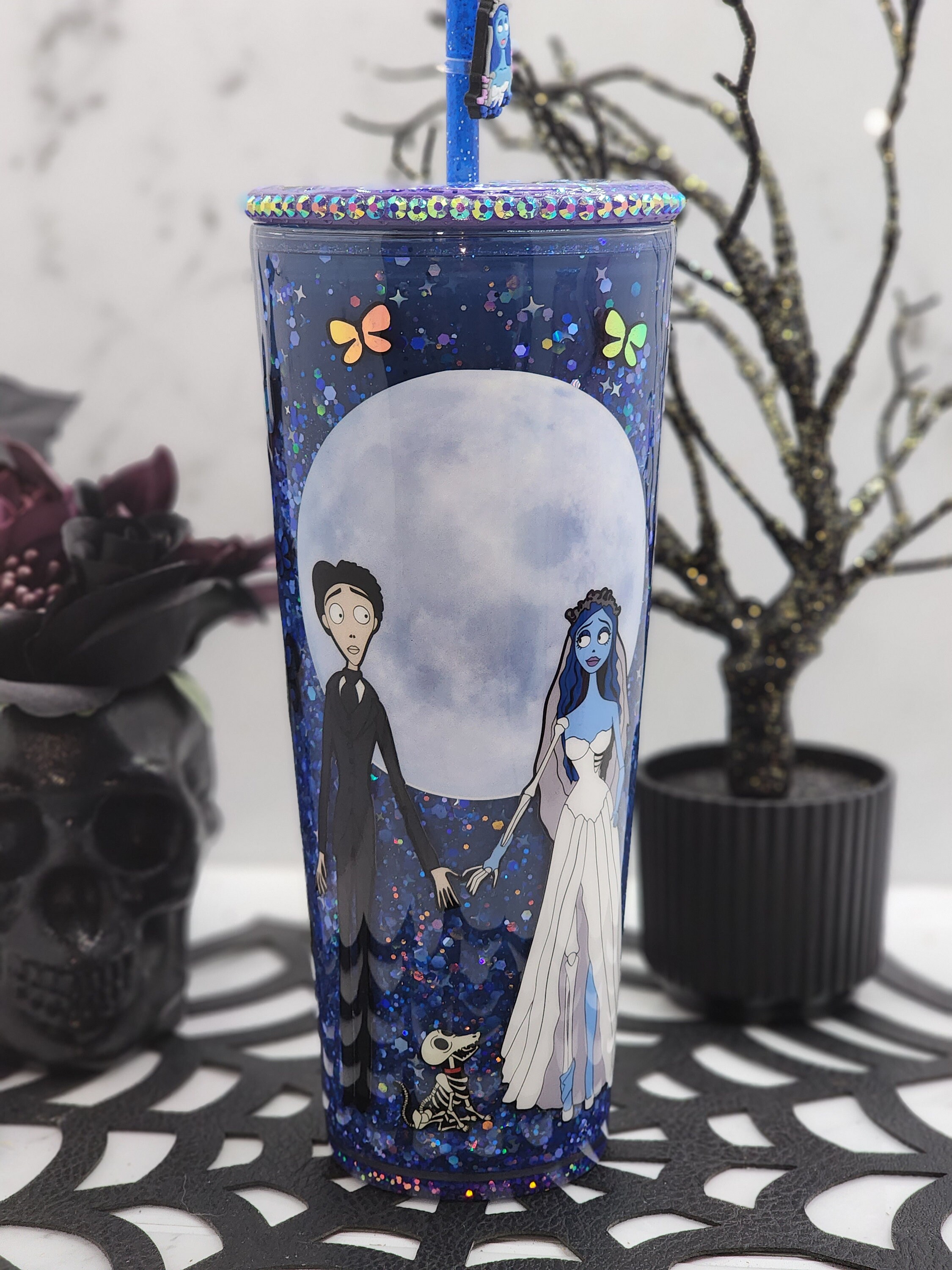 Corpse Bride Snowglobe Tumbler - Etsy
