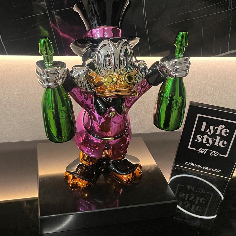 Scrooge mcduck skulptur - Etsy.de
