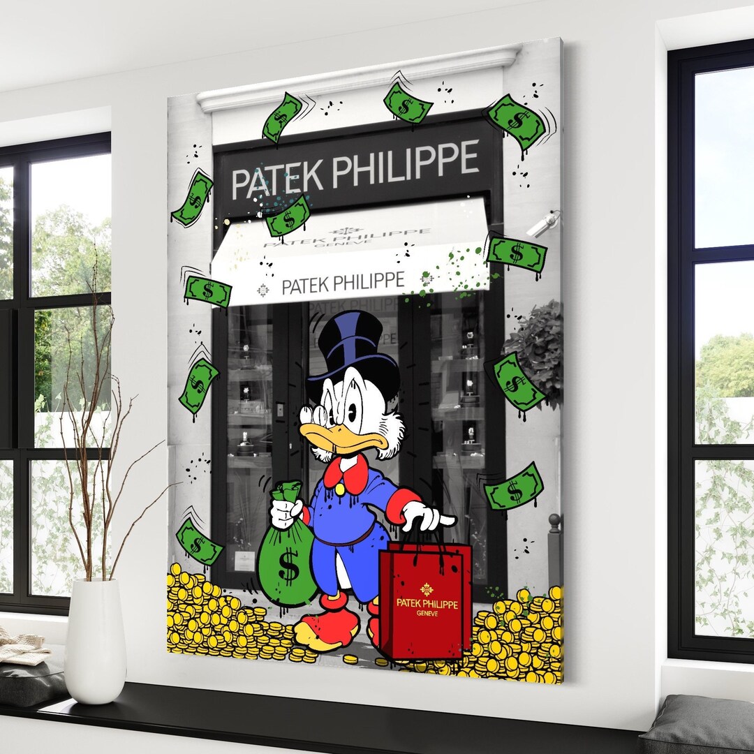 Alec Monopoly Watch Art - Gifts for Him - Alec Monopoly - Luxury Art ...