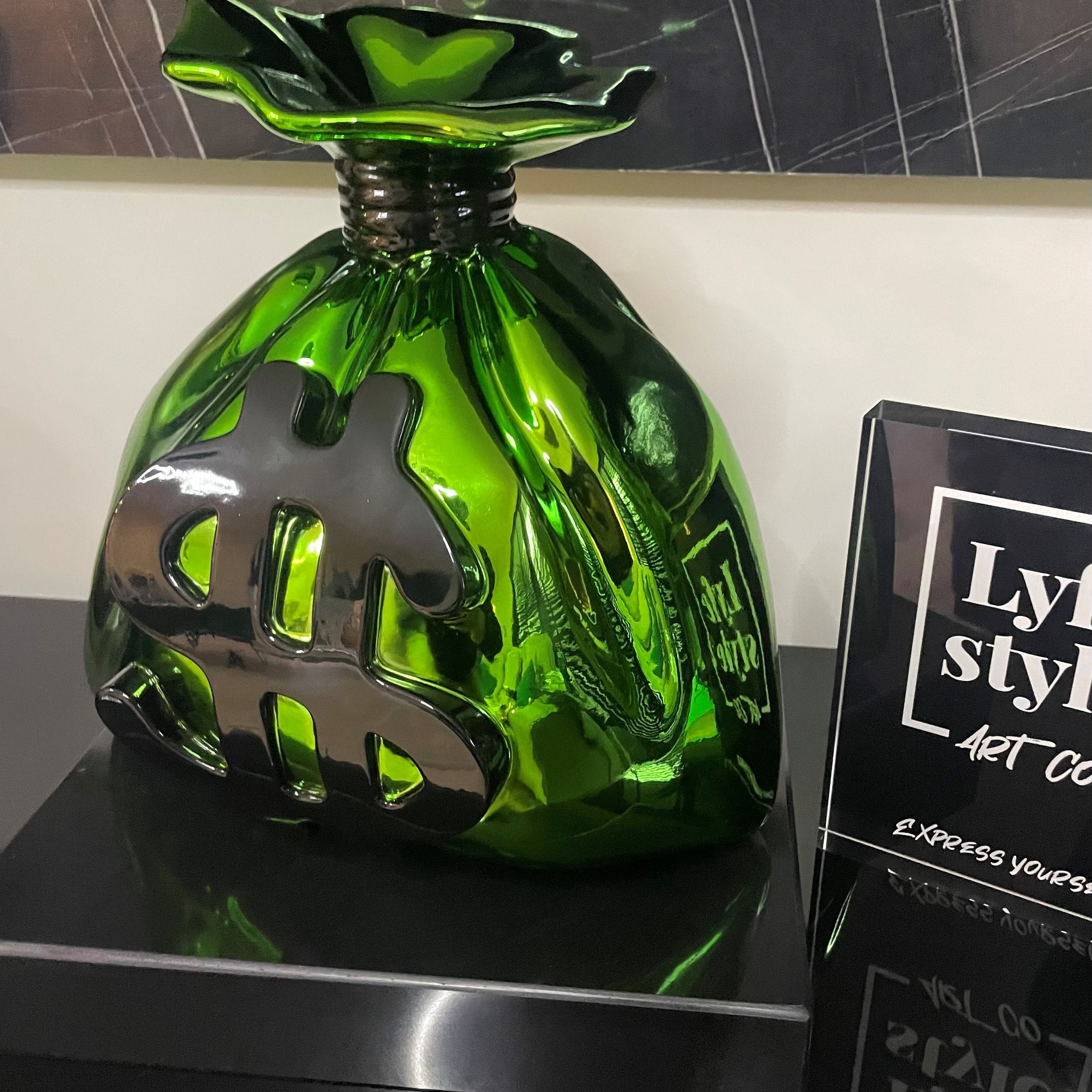 Custom Money Bag (sculpture) Pop Art Statue Alec Monopoly Inspired ...