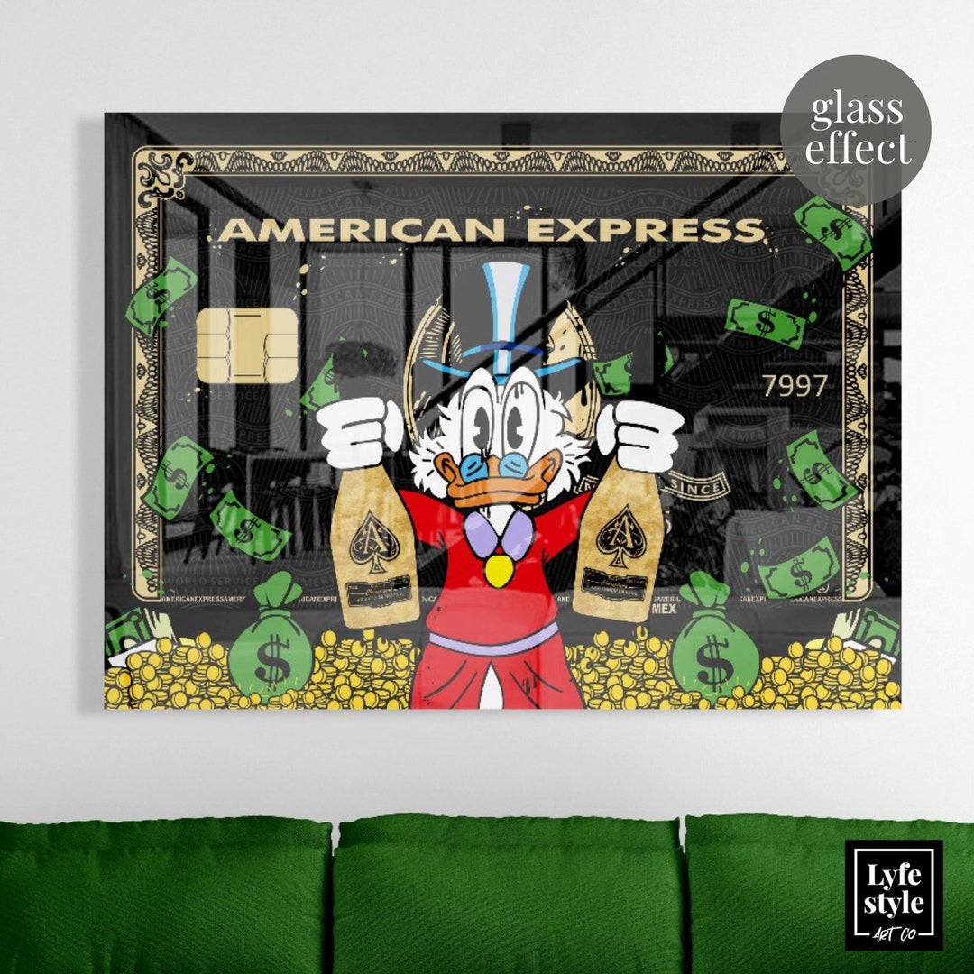 Pop ART GLASS EFFECT Alec Monopoly Inspired Wall Decor Pop Art Gifts ...