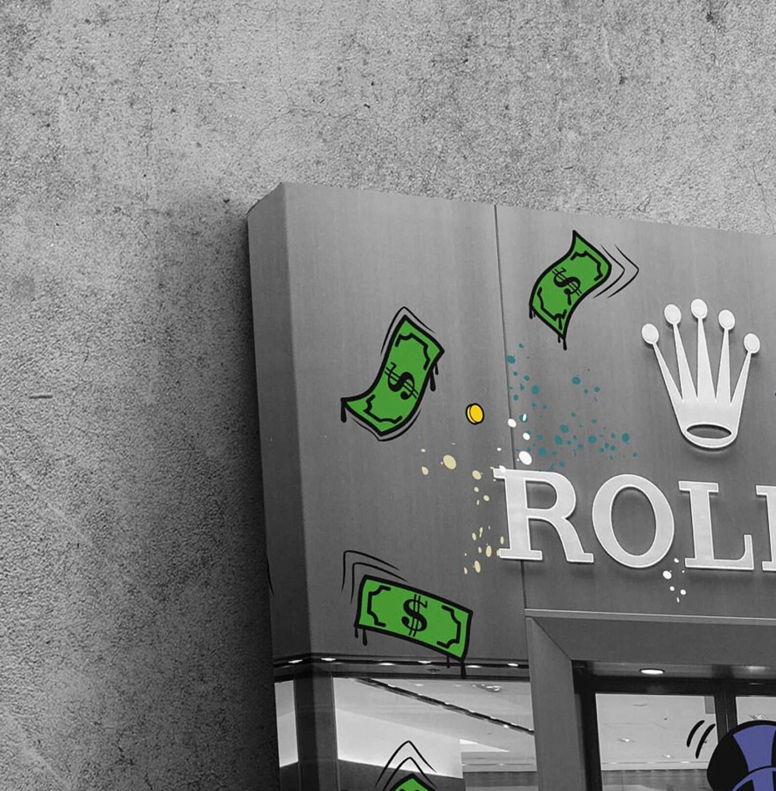 Scrooge Mcduck X Rolex Watch Art - Etsy