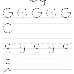 Tracing and Writing Alphabet Letters - Uppercase & Lowercase ...