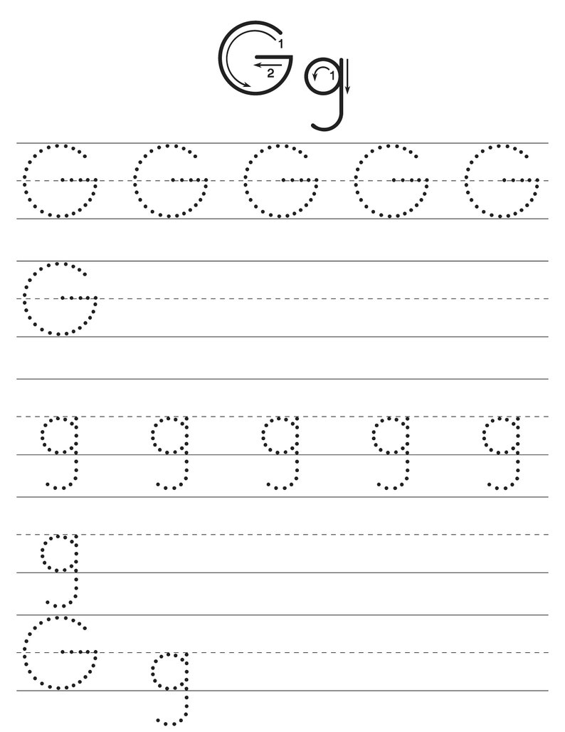 Tracing and Writing Alphabet Letters - Uppercase & Lowercase ...