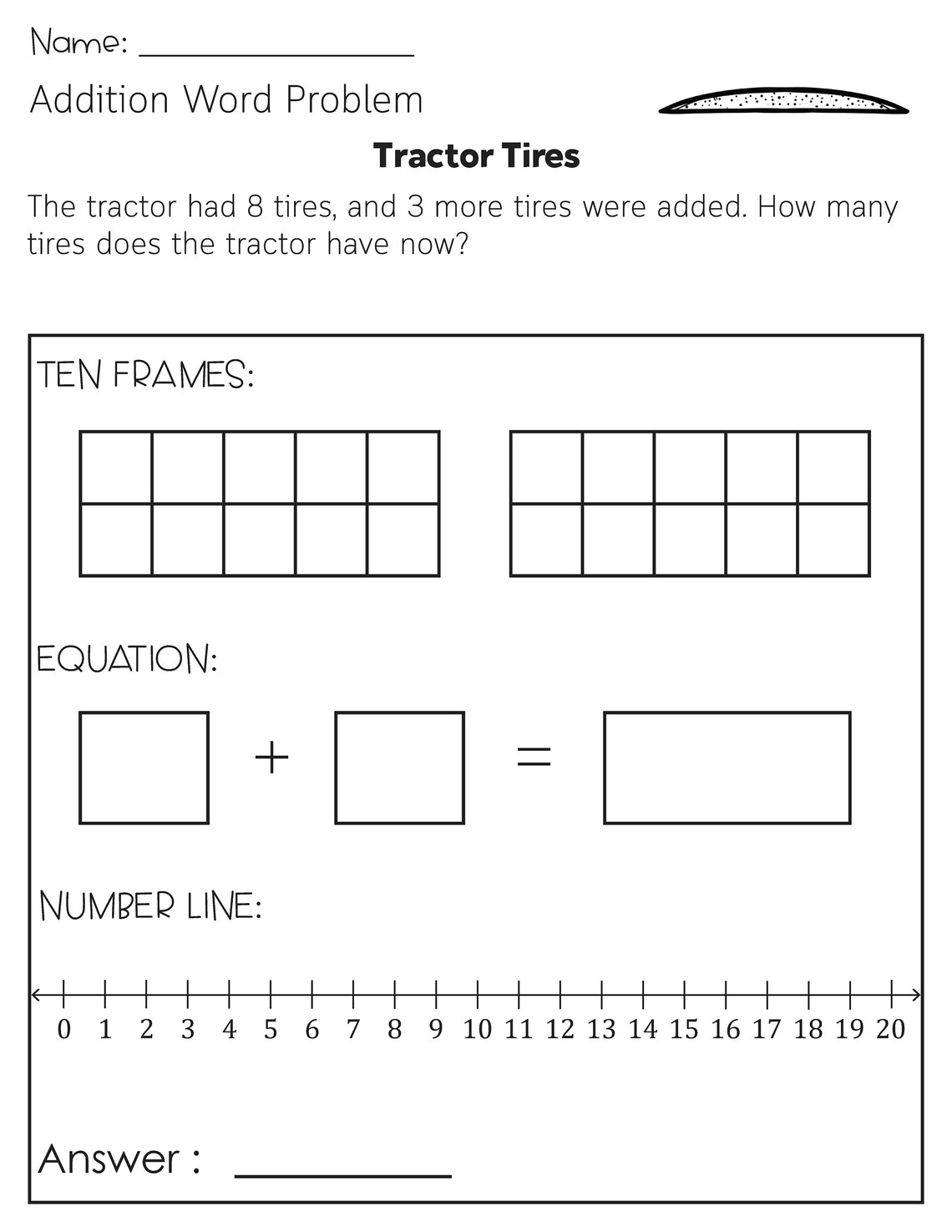 Addition and Subtraction Word Problems to 20 Farm Theme - Etsy