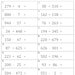 Horizontal Mixed Addition and Subtraction to 1000 Worksheets - Etsy