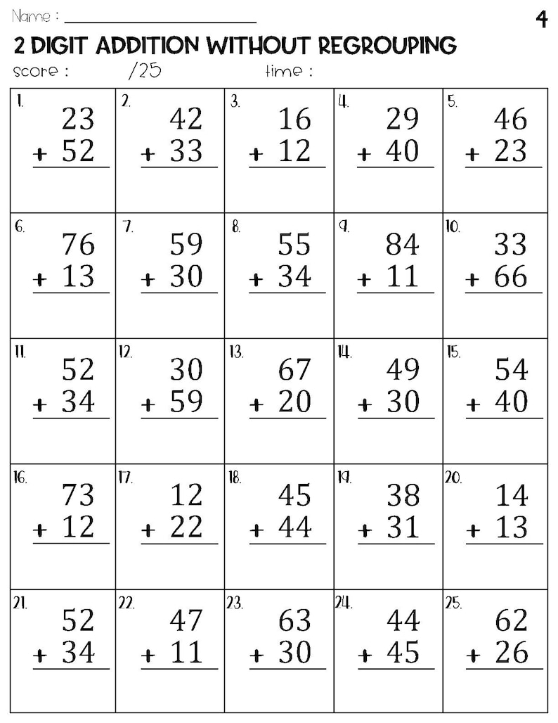two-digit-addition-without-regrouping-worksheets-download-now-etsy