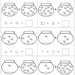 Addition With Pictures Sum up to 20 Worksheets - Adding Fish Bowls ...